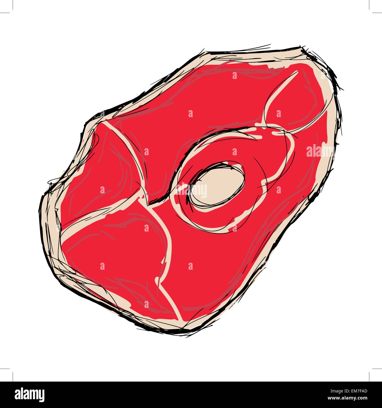 Cartoon steak hi-res stock photography and images - Alamy