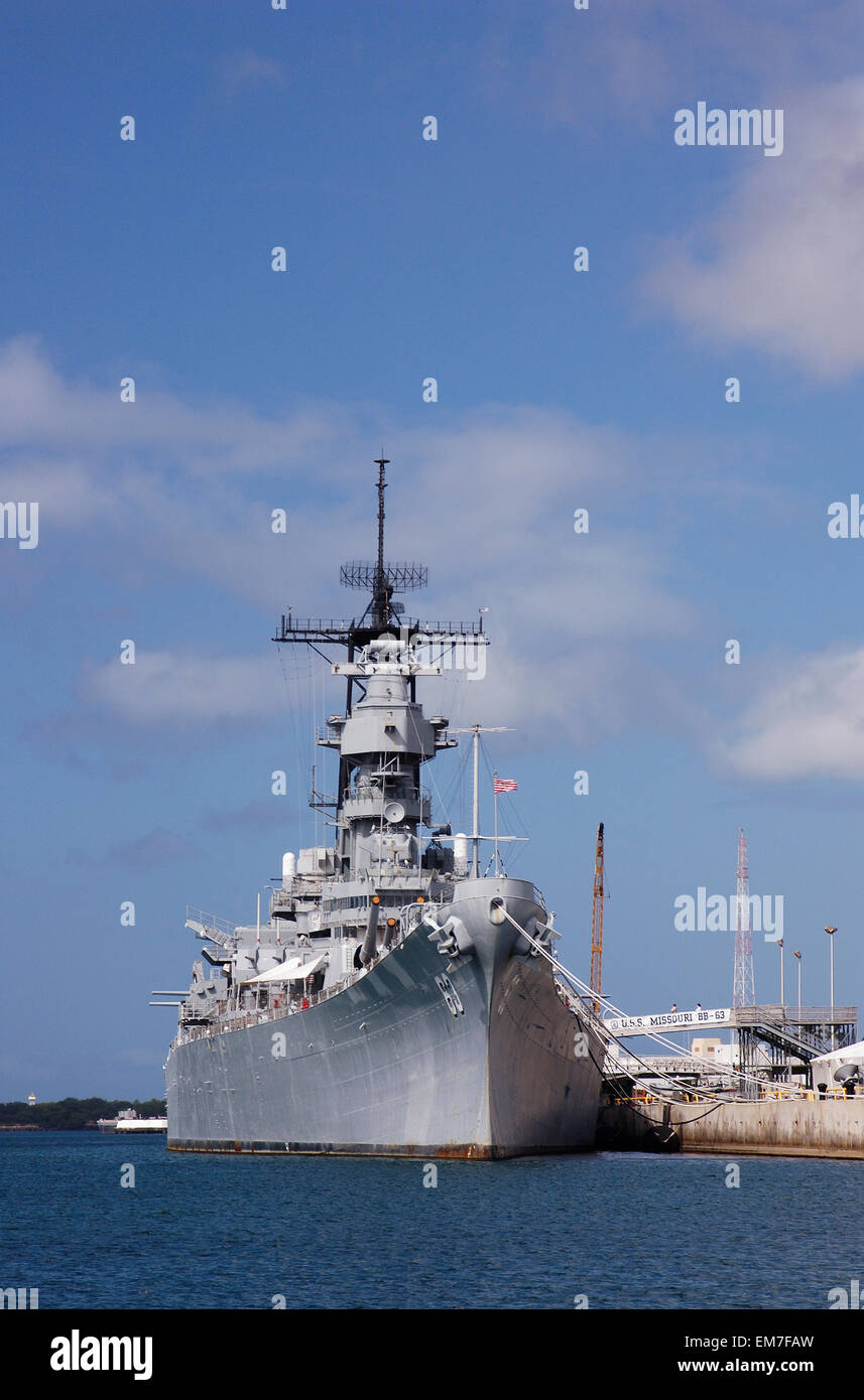 Hawaii, Oahu, Honolulu, Pearl Harbor, Uss Missouri, Wwii Battleship ...