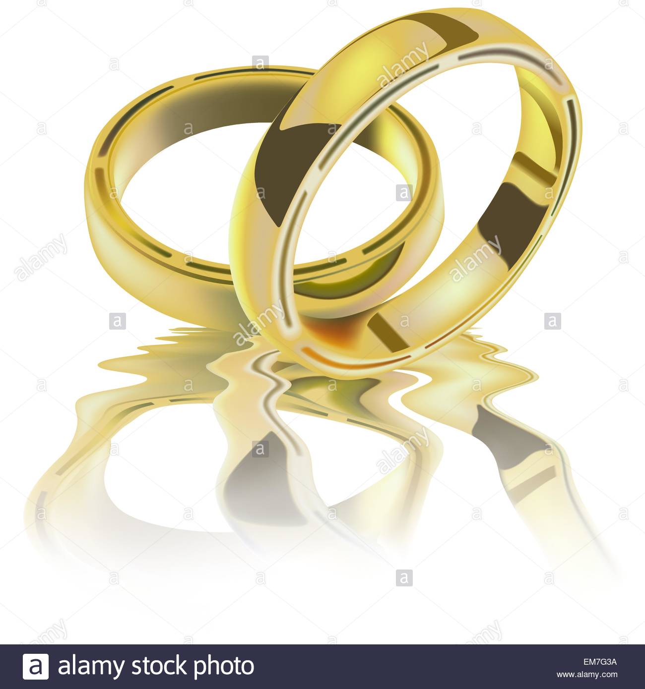 Wedding Rings Cut Out Stock Photos & Wedding Rings Cut Out Stock Images ...