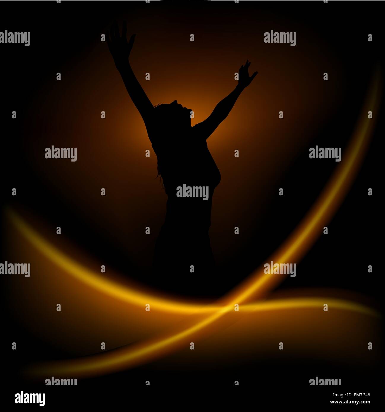 Magic hands pose Stock Vector Images - Alamy