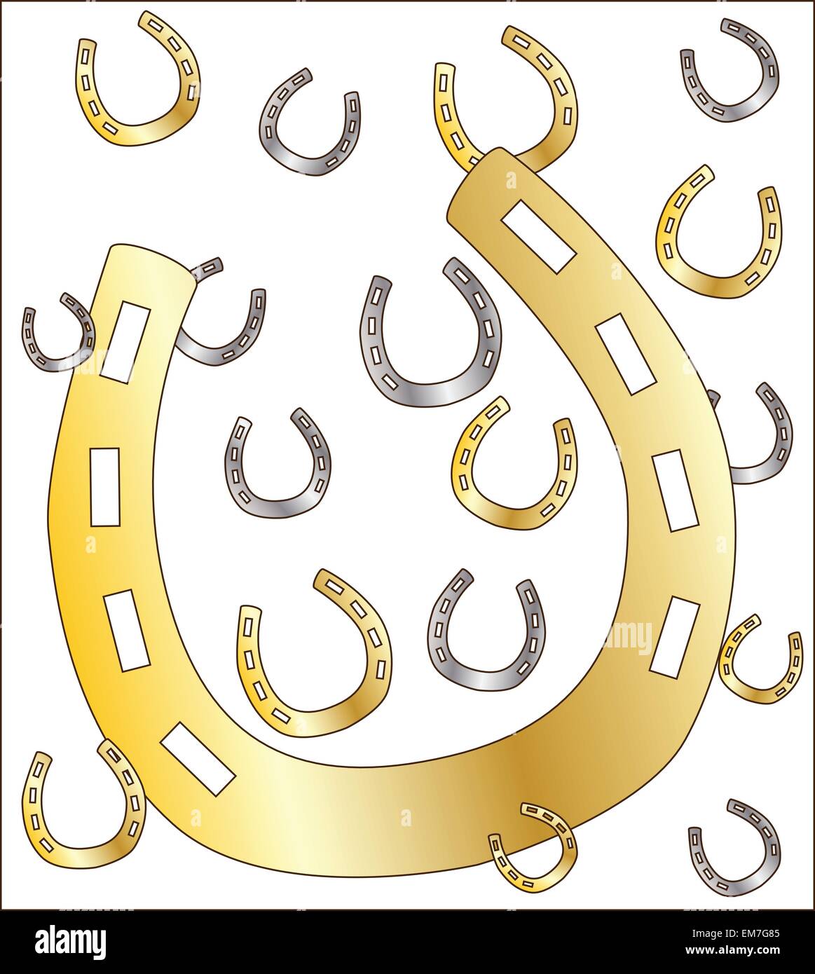 Wedding Horseshoe Clipart