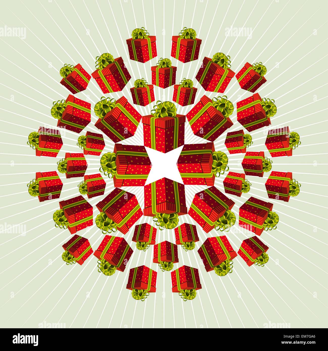 Red gift boxes celebration Stock Vector Images - Alamy