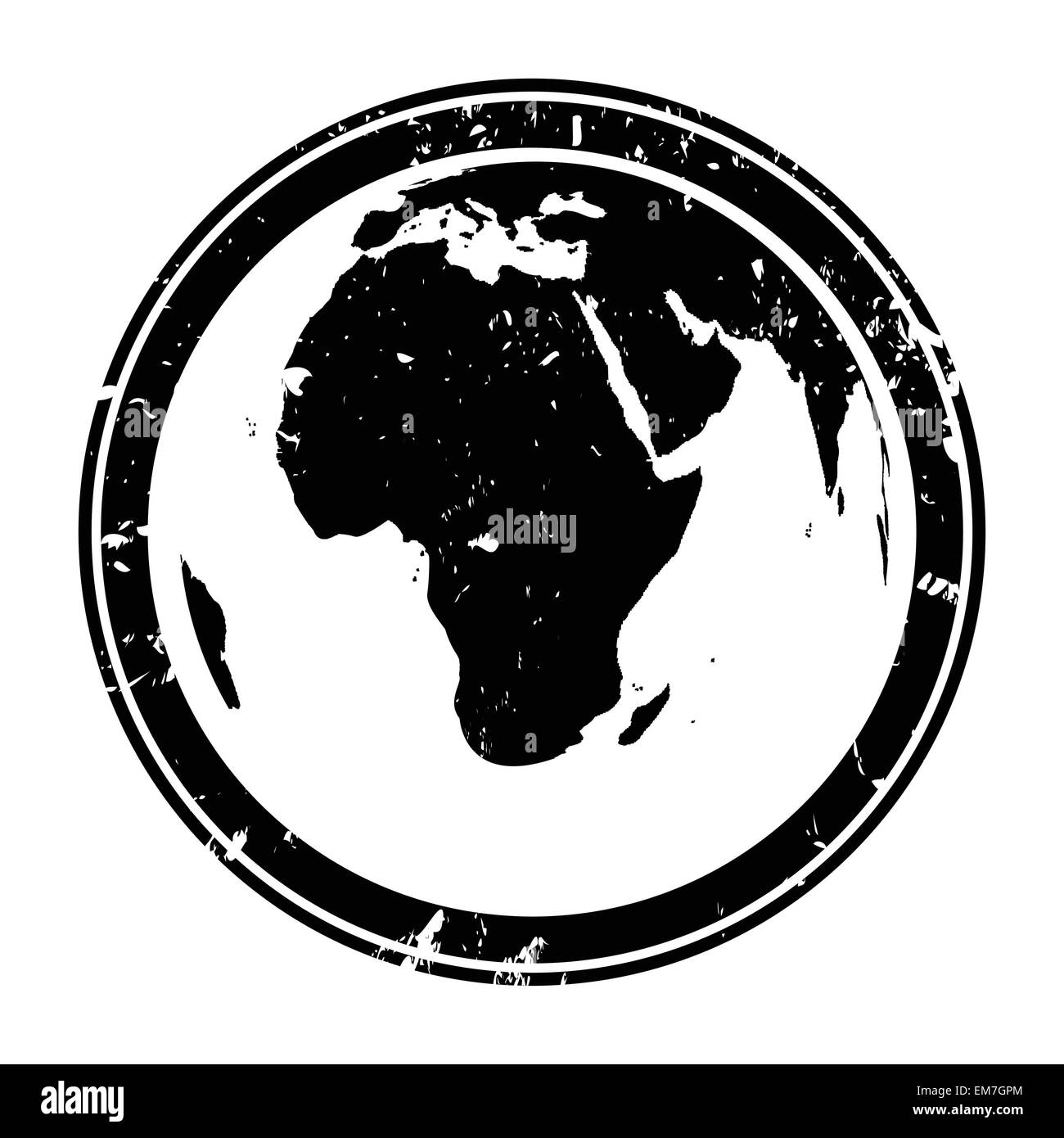 Environment care earth planet Black and White Stock Photos & Images - Alamy