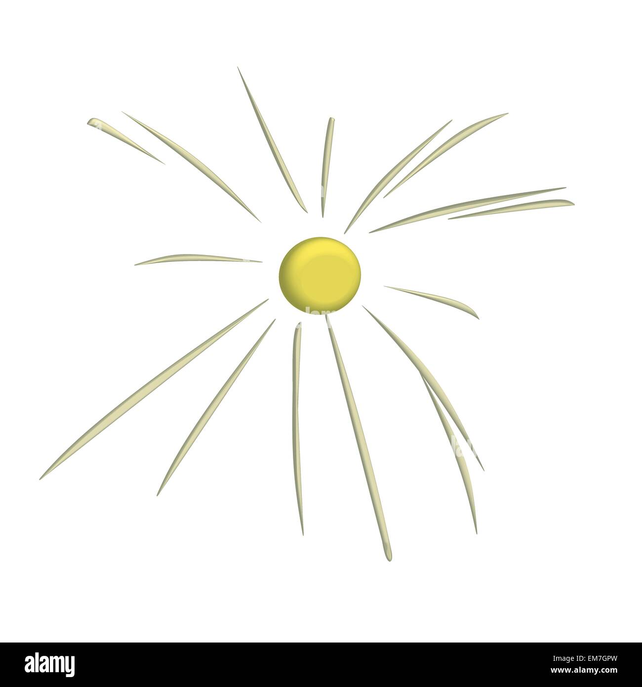 Sun ray light ray Cut Out Stock Images & Pictures - Alamy