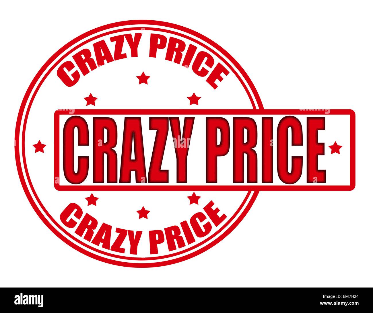 Crazy Stamp High Resolution Stock Photography and Images - Alamy