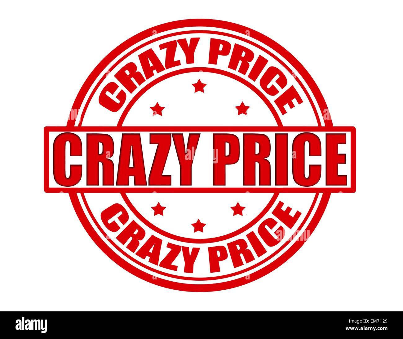 Crazy stamp hi-res stock photography and images - Alamy
