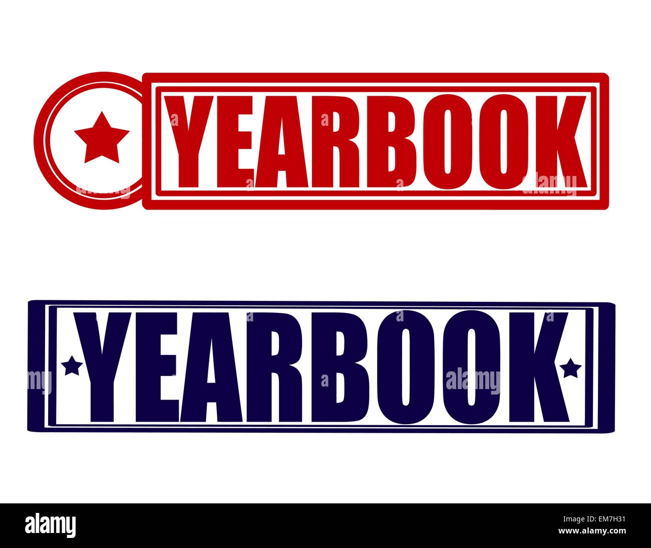 Yearbook Stock Vector Images - Alamy