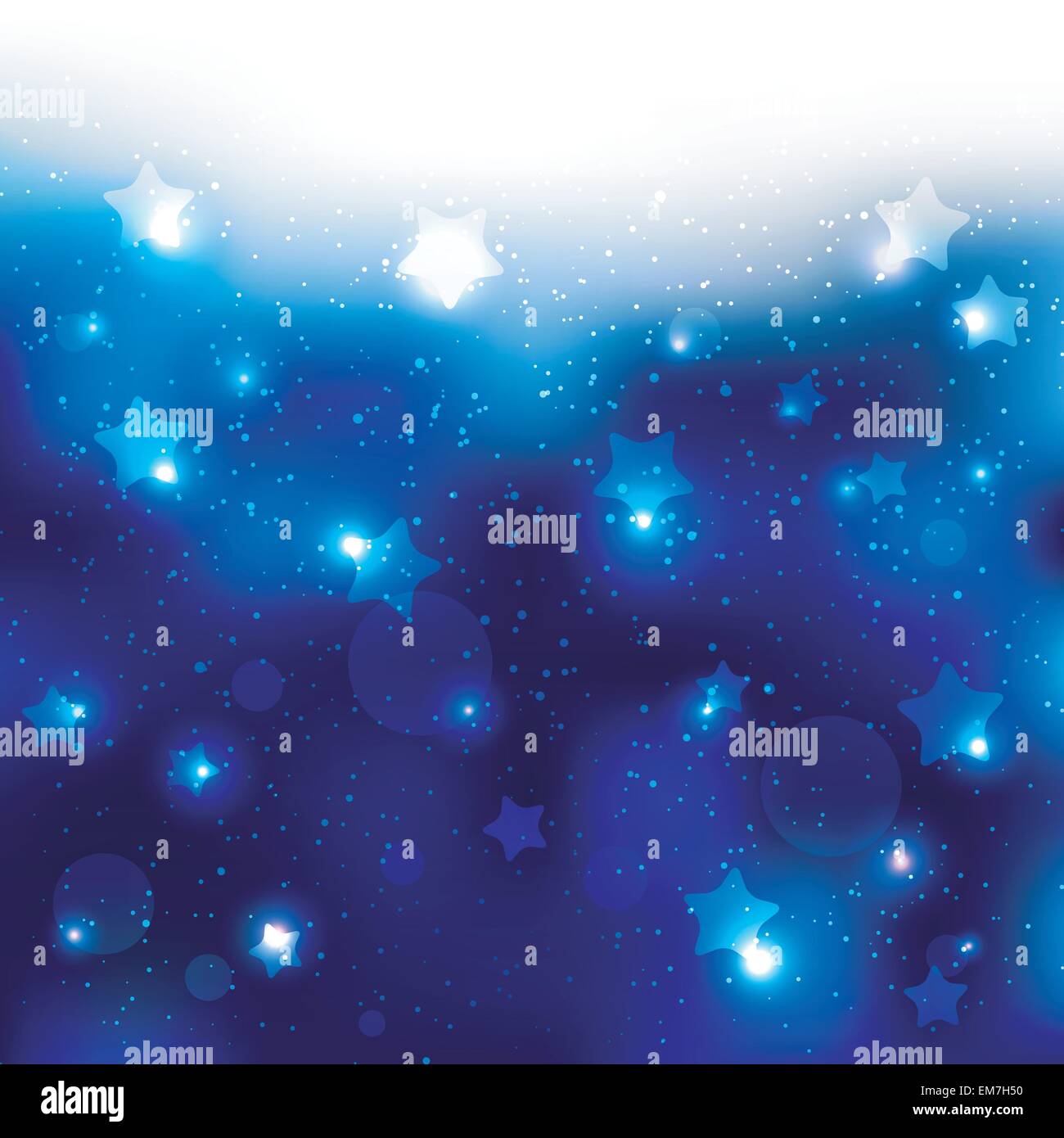 Sparkling Blue Star Celebration Background Stock Vector Image & Art - Alamy