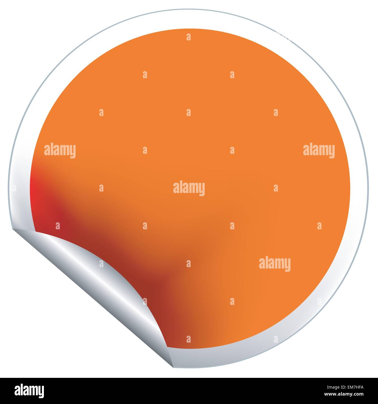 Orange label Stock Vector Images - Alamy