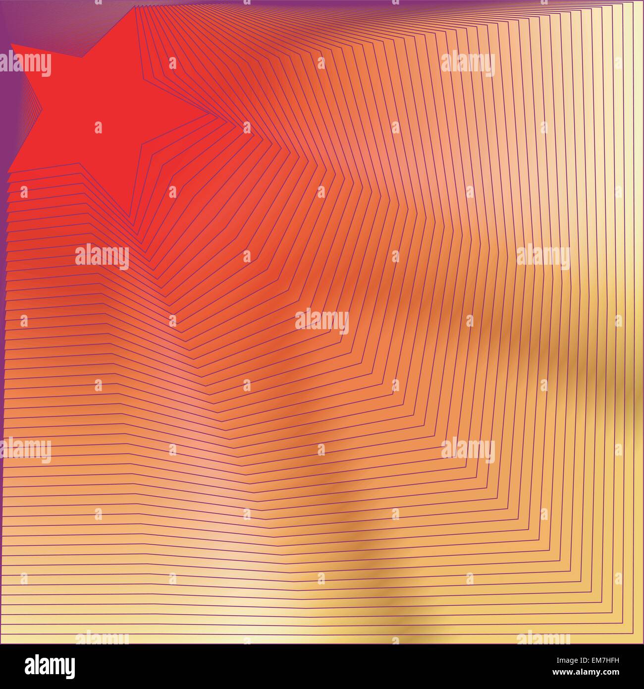 Red star card Stock Vector Image & Art - Alamy