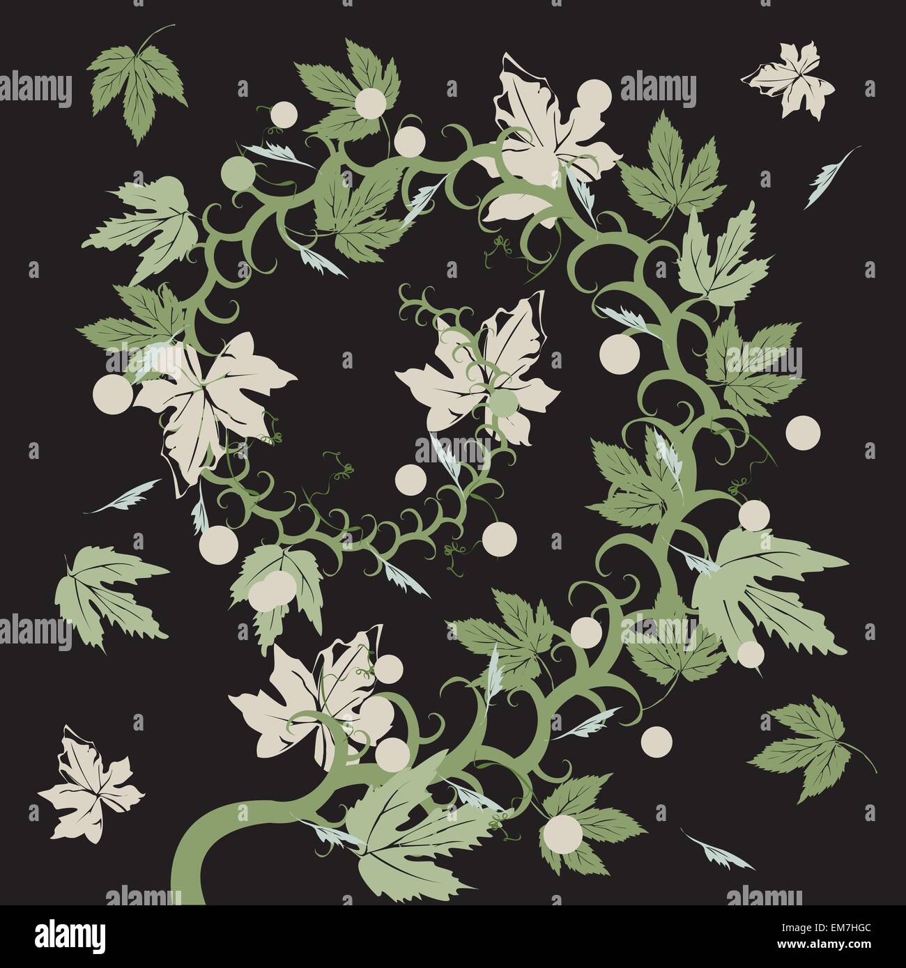 Valley vine Stock Vector Images - Alamy