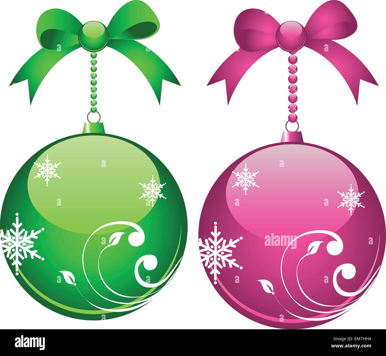 Two golden balls Stock Vector Images - Alamy