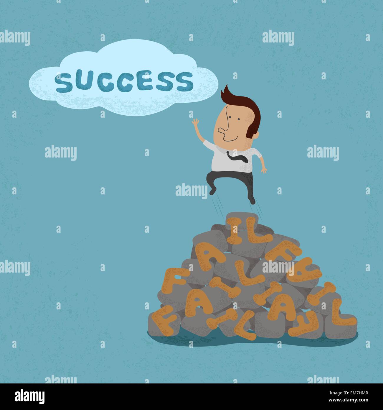 Win failure Stock Vector Images - Alamy
