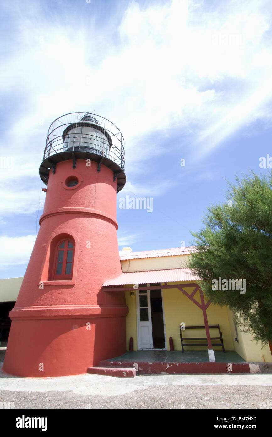 Punta Delgada Lighthouse, Peninsula Valdes, Chubut, Argentina Stock ...