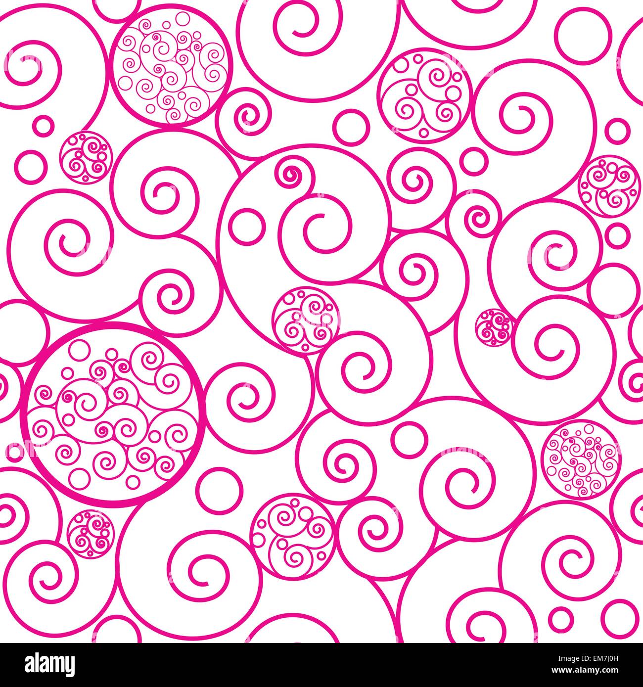 Abstract whorled background. Seamless Stock Vector Image & Art - Alamy