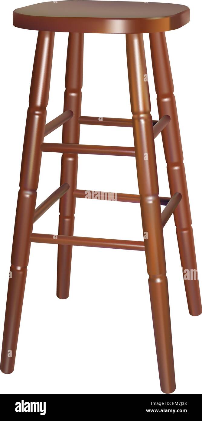 High chair chair in Stock Vector Images - Alamy