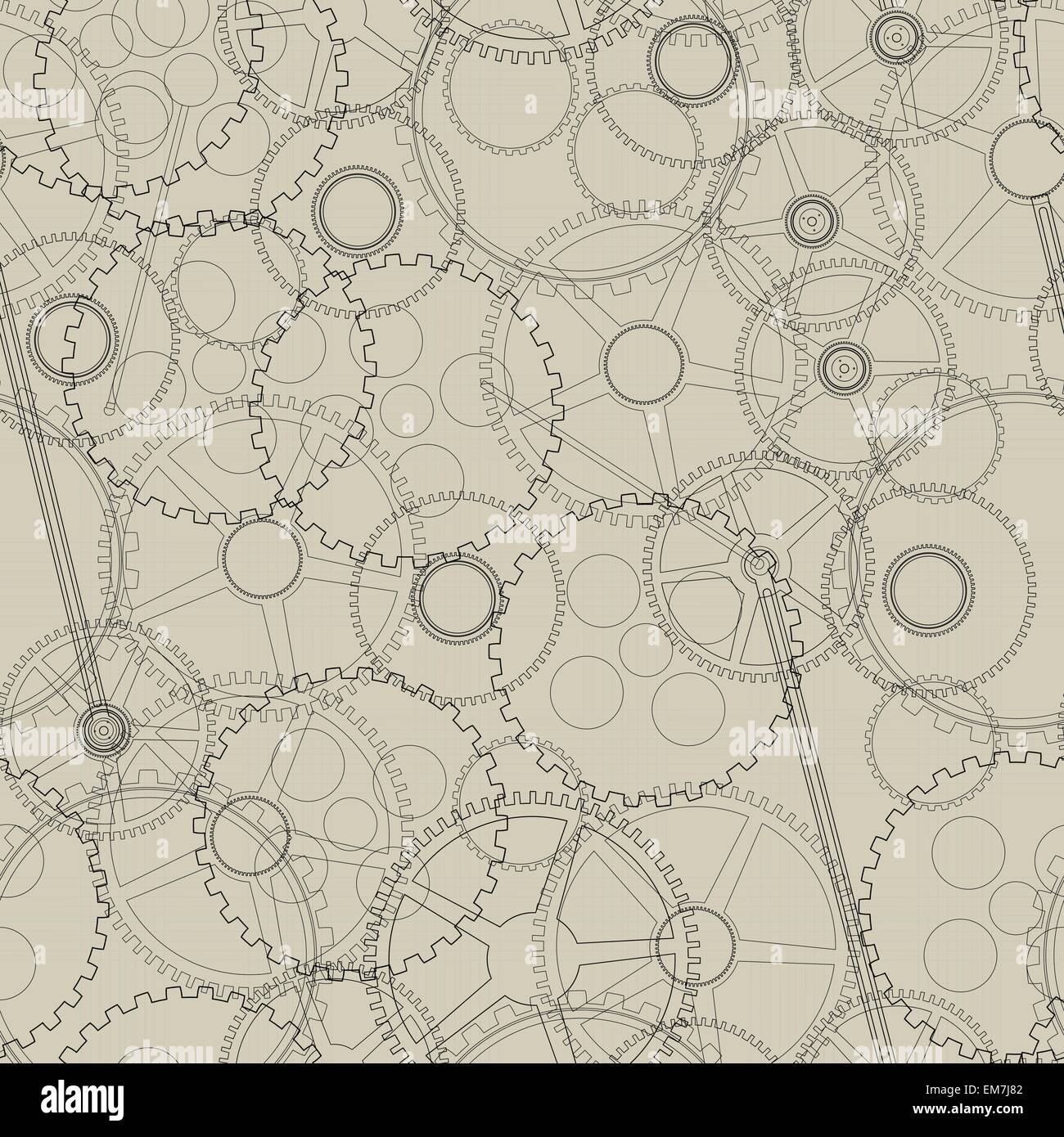 Mechanical engineering pattern hi-res stock photography and images - Alamy