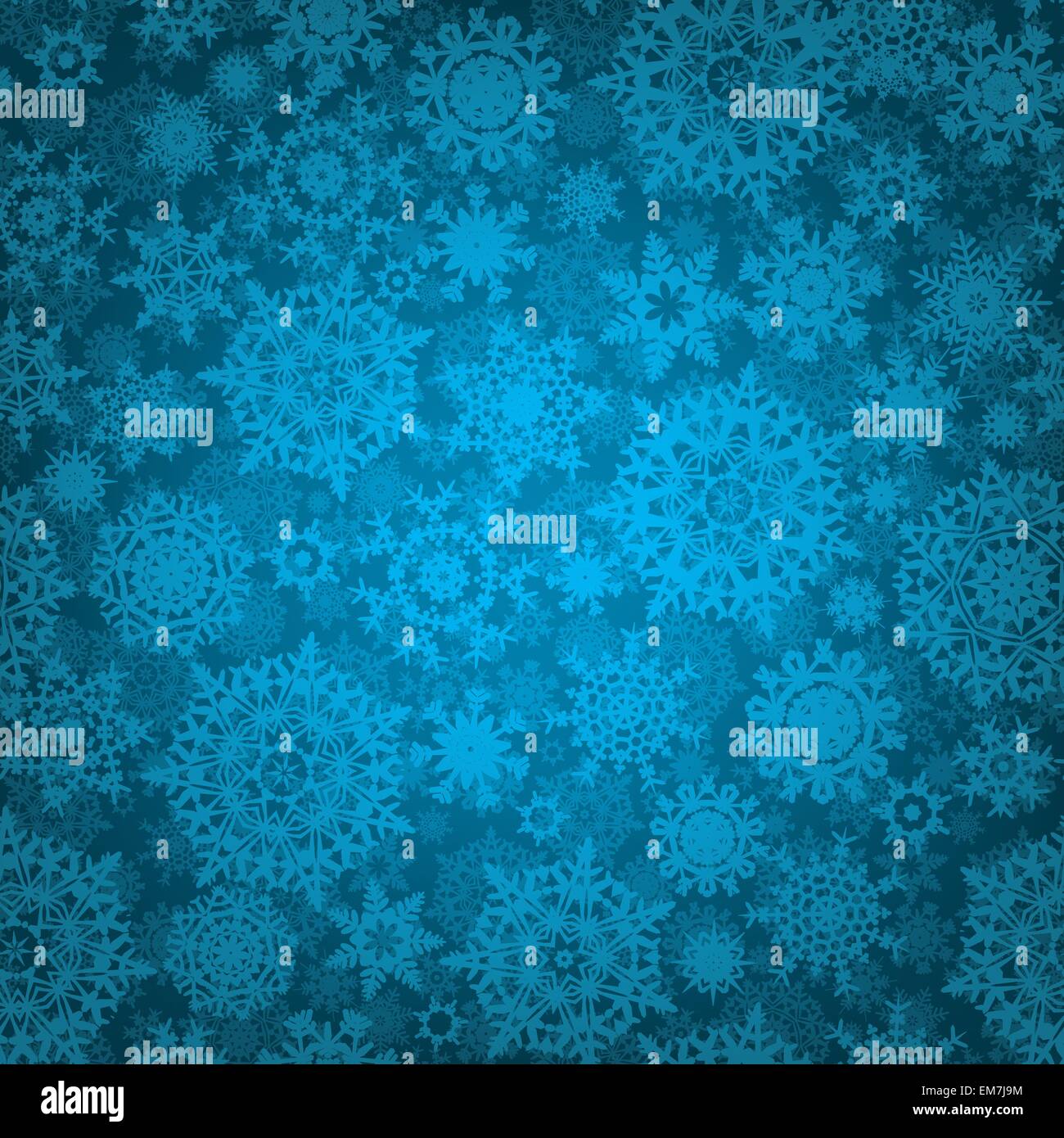 Seamless deep blue christmas texture. EPS 8 Stock Vector Image & Art ...