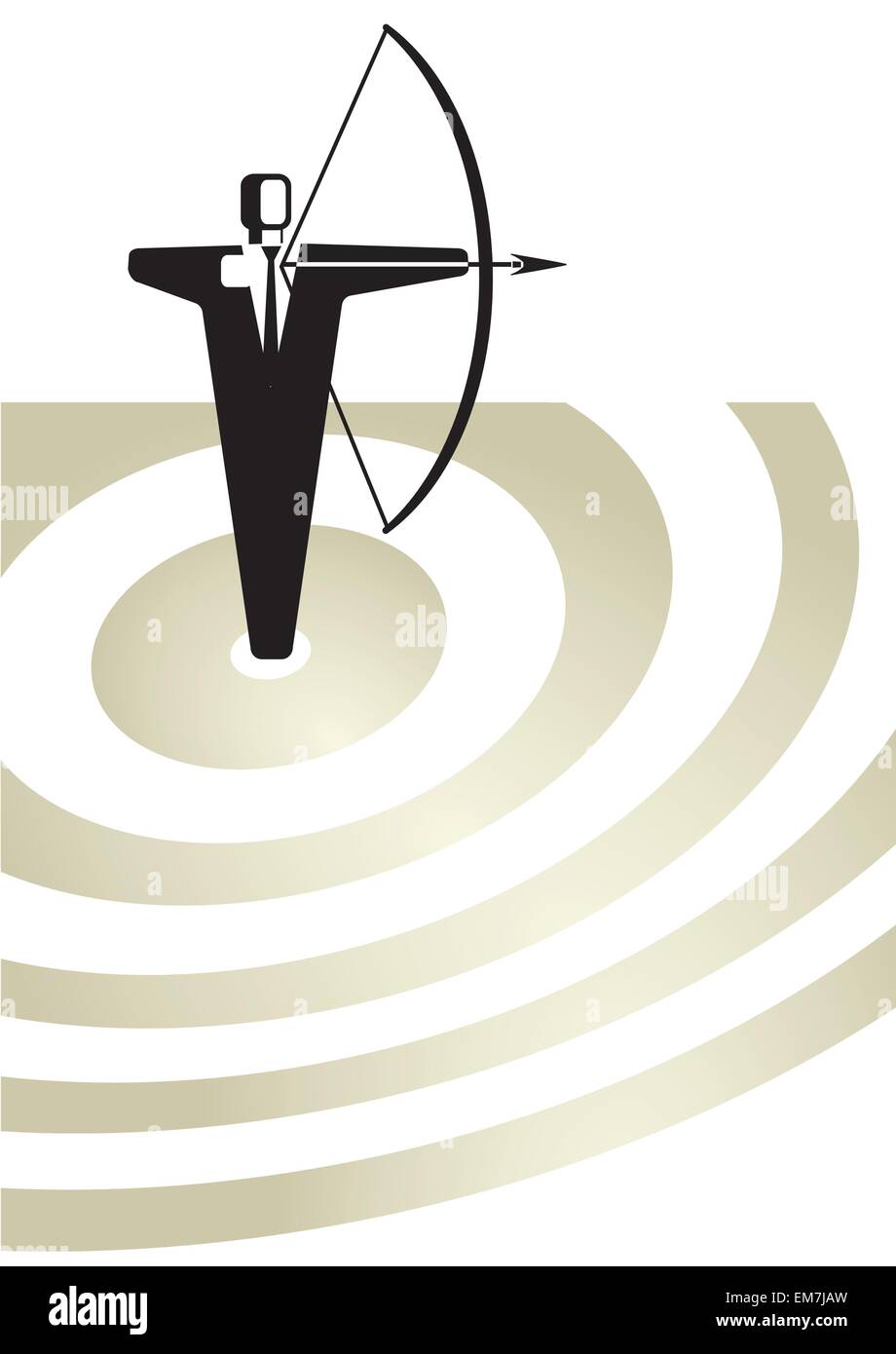 Zielscheibe Stock Vector Images - Alamy