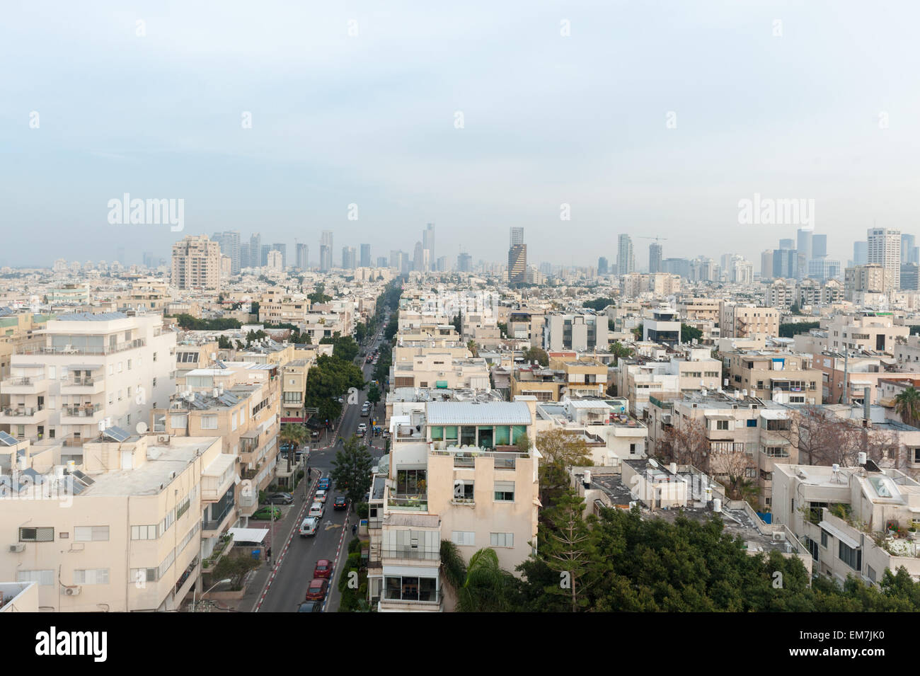 Cityscape at jabotinsky hi-res stock photography and images - Alamy