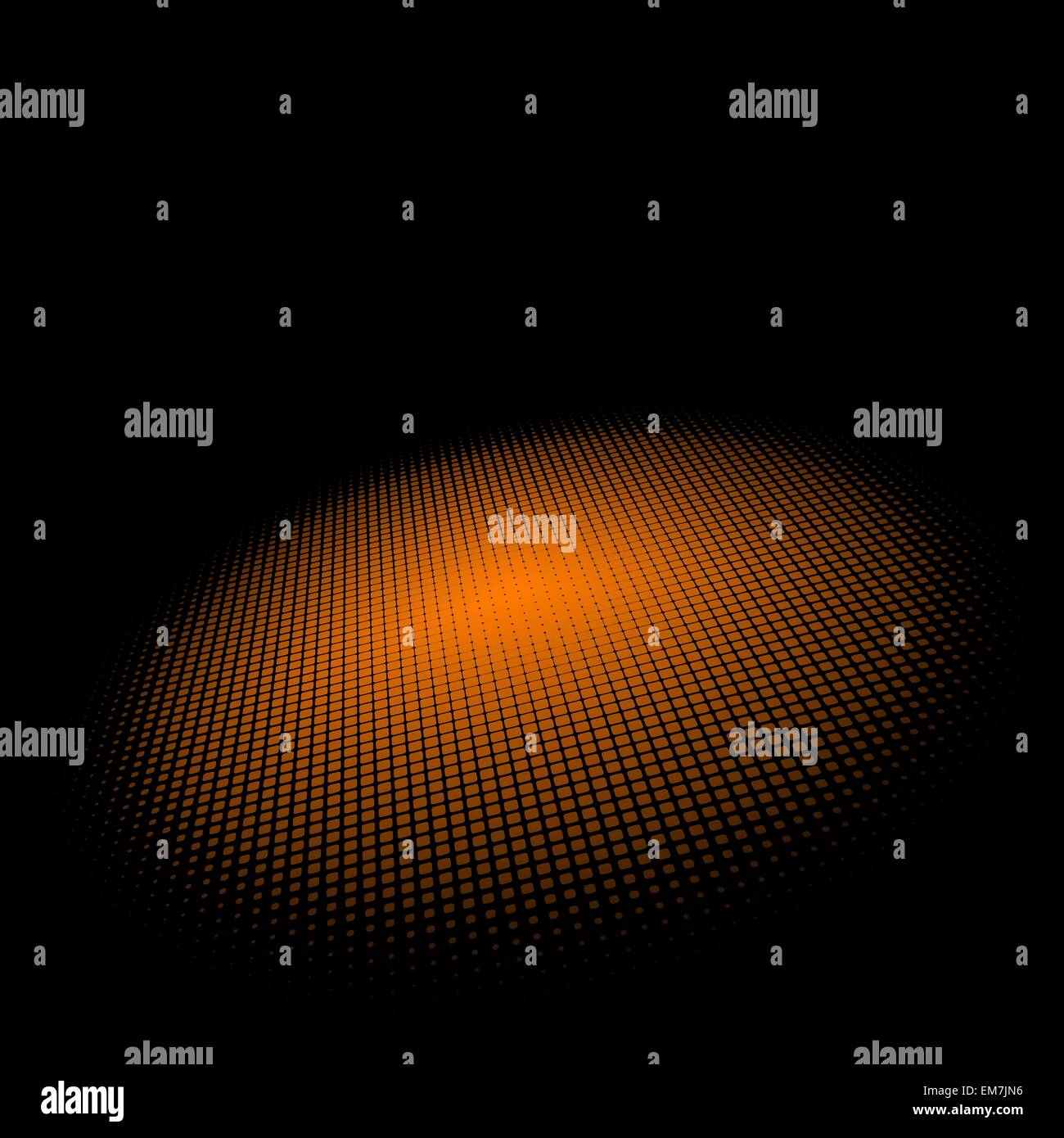 3D halftone circle background. EPS 8 Stock Vector Image & Art - Alamy