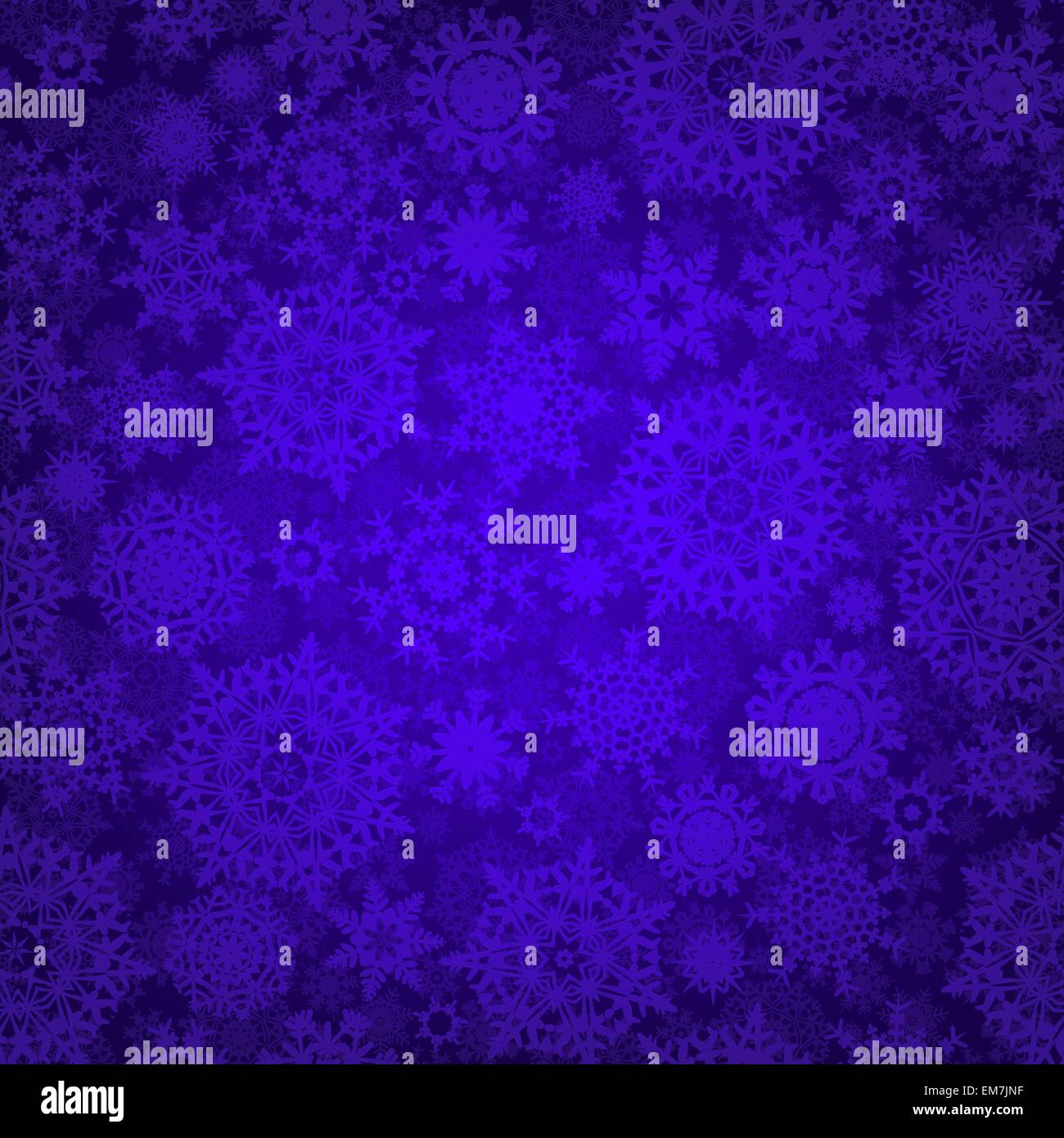 Seamless deep blue christmas pattern. EPS 8 Stock Vector Image & Art ...