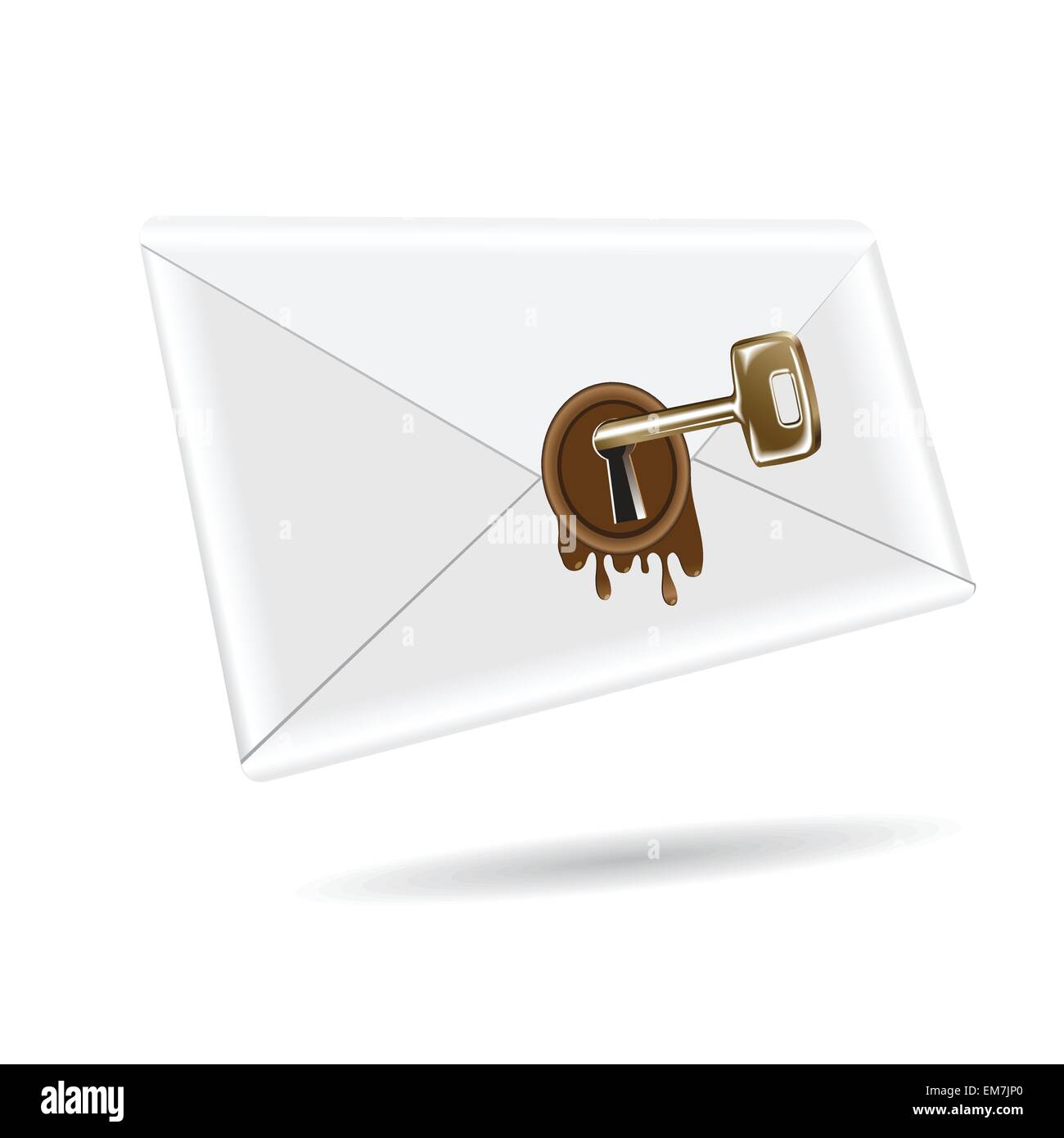 key in envelope Stock Vector Image & Art - Alamy