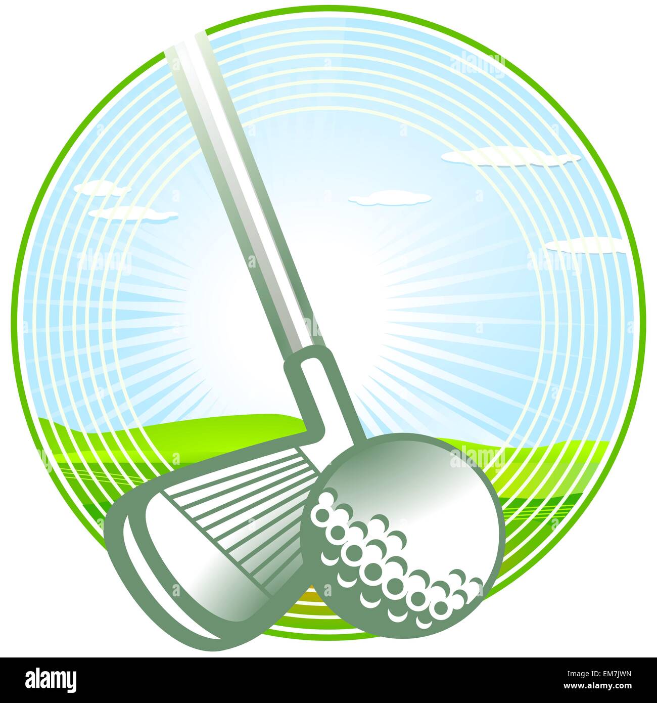 Golf signet Stock Vector Images - Alamy