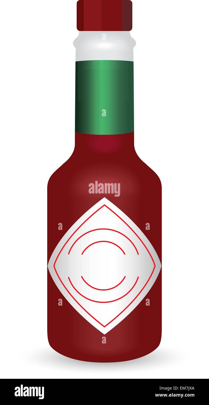 Ketchup bottle too much Stock Vector Images - Alamy
