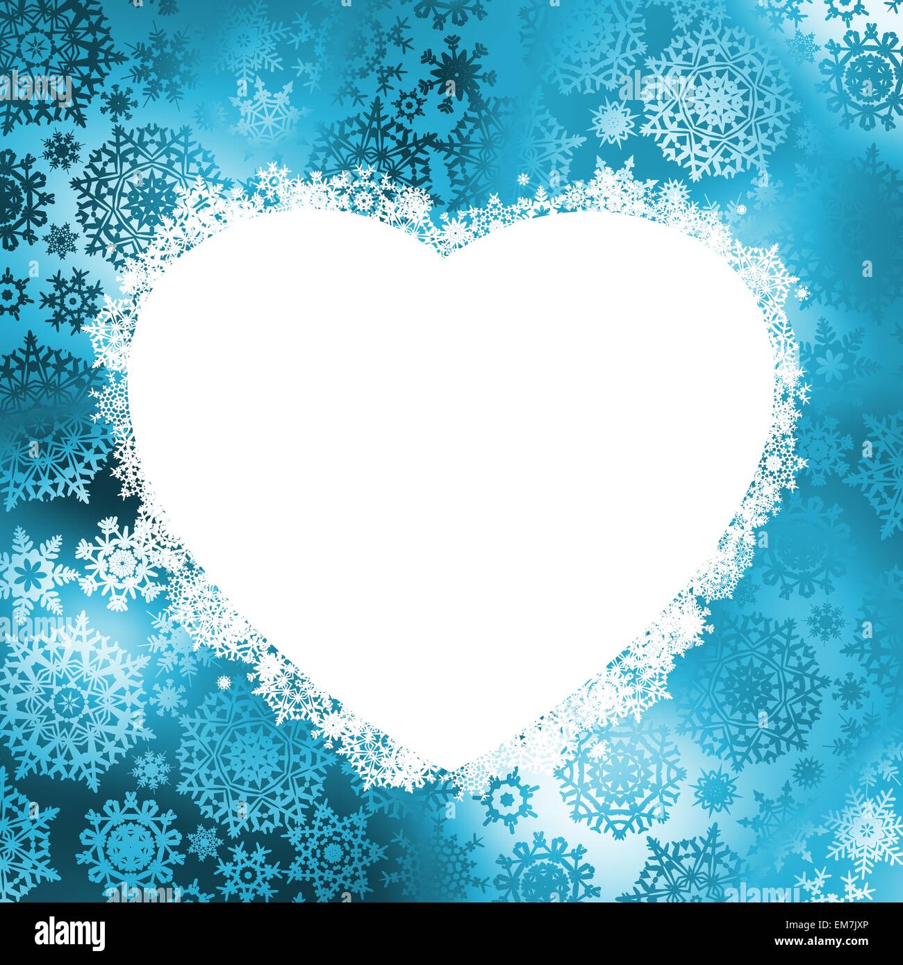 Frame in shape blue Stock Vector Images - Alamy