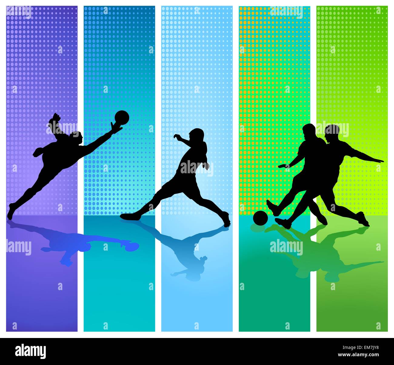Stadium player Stock Vector Images - Alamy