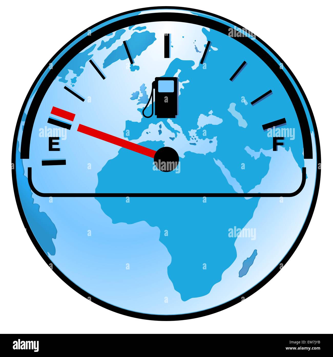 Diesel gas car Stock Vector Images - Alamy