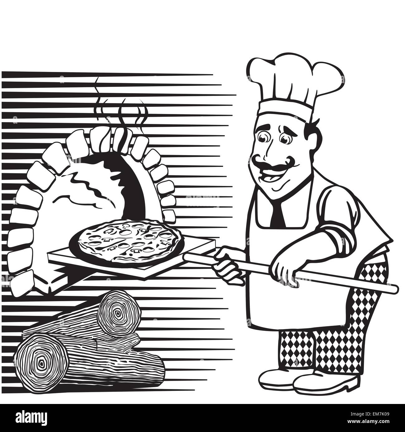 Wood Fired Pizza Oven Drawing at Ronald Pepper blog