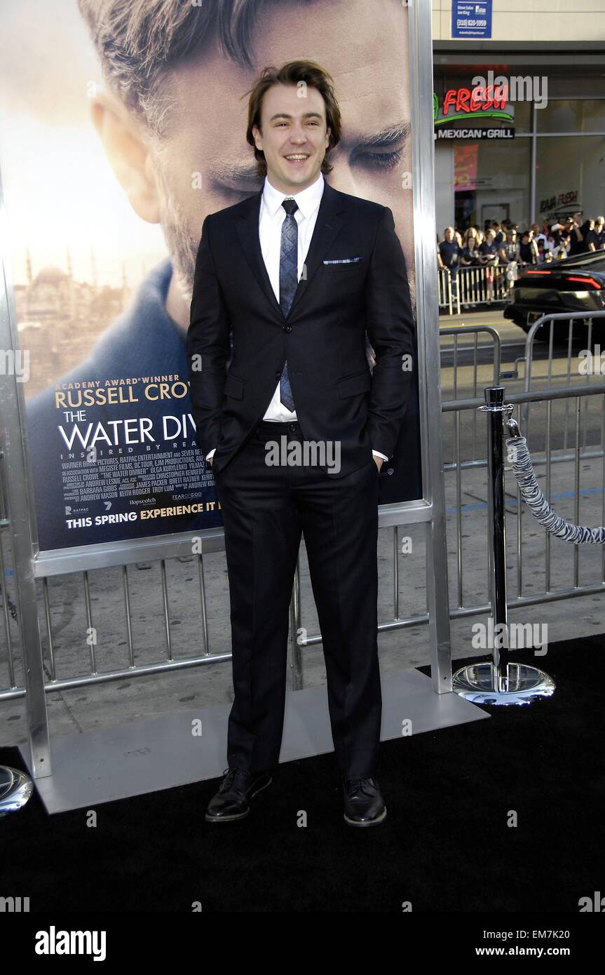 Los Angeles, CA, USA. 16th Apr, 2015. Ben O'Toole at arrivals for THE ...