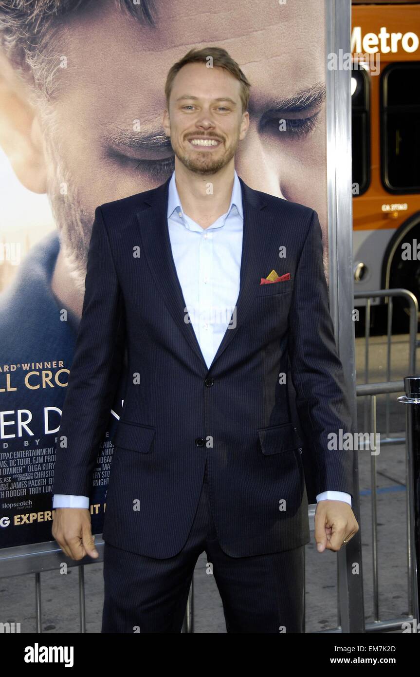 Los Angeles, CA, USA. 16th Apr, 2015. Michael Dorman at arrivals for ...