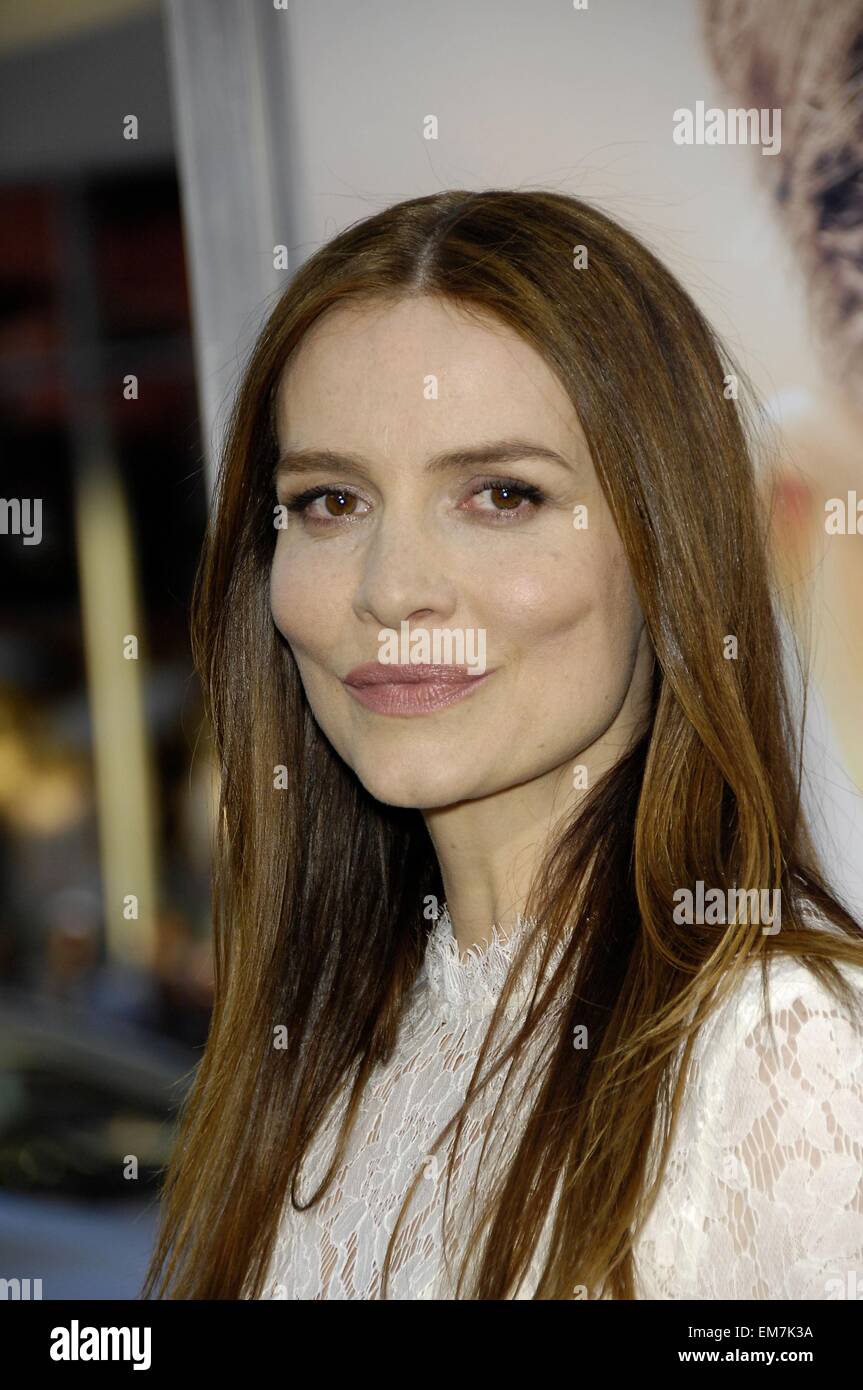 Los Angeles, CA, USA. 16th Apr, 2015. Saffron Burrows at arrivals for ...