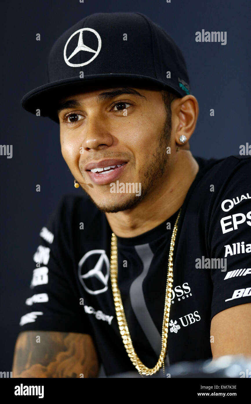 Sakhir, Bahrain. 16th Apr, 2015. Motorsports: FIA Formula One World ...