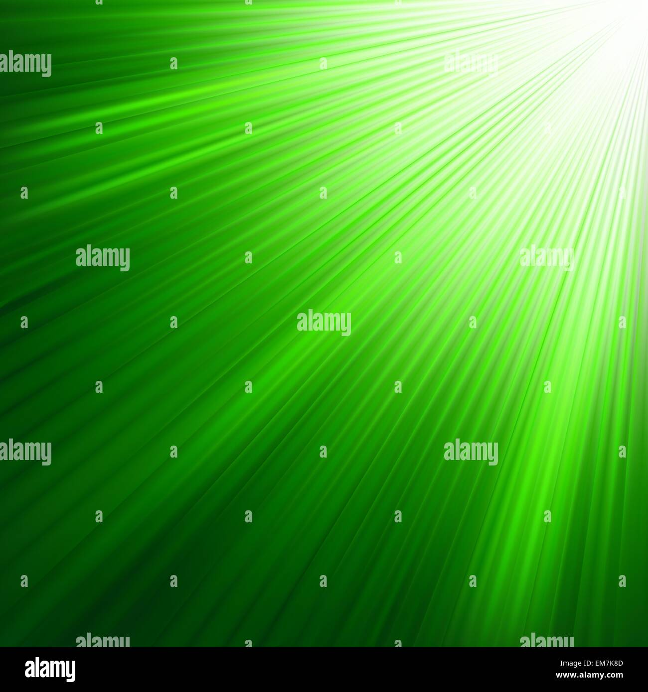 Green luminous rays. EPS 8 Stock Vector Image & Art - Alamy
