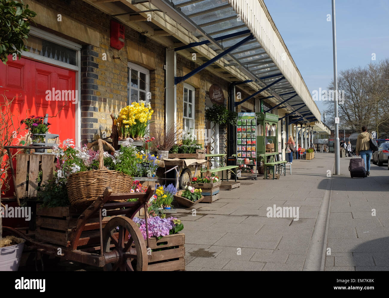 Winchester Railway Station Stock Photo - Alamy