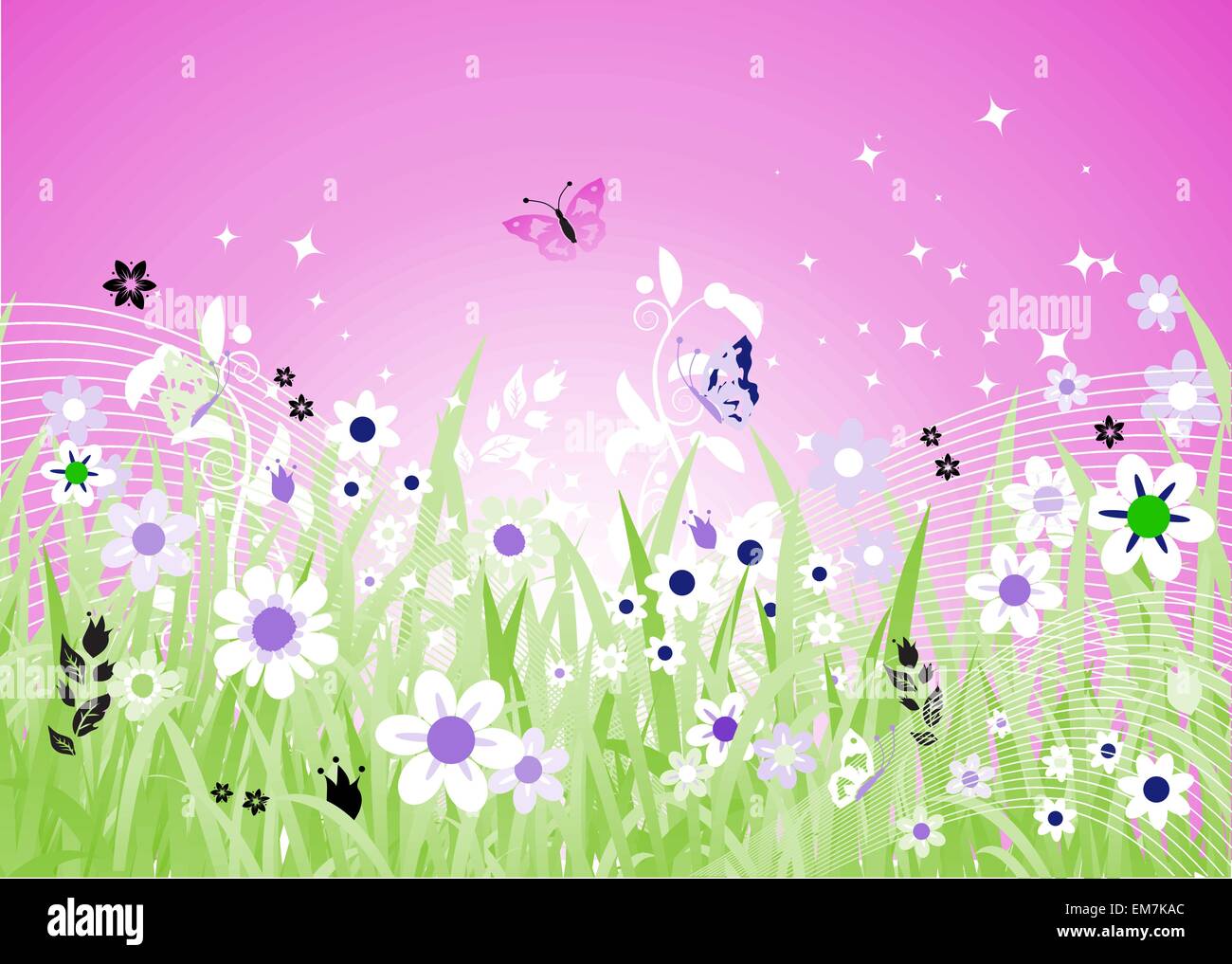 Spring scene painting hi-res stock photography and images - Alamy