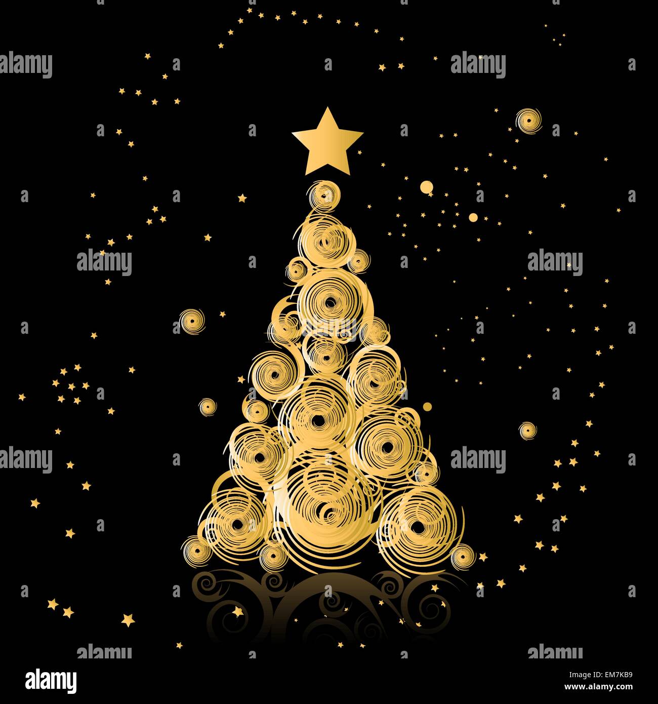 Christmas pyramid Stock Vector Images - Alamy