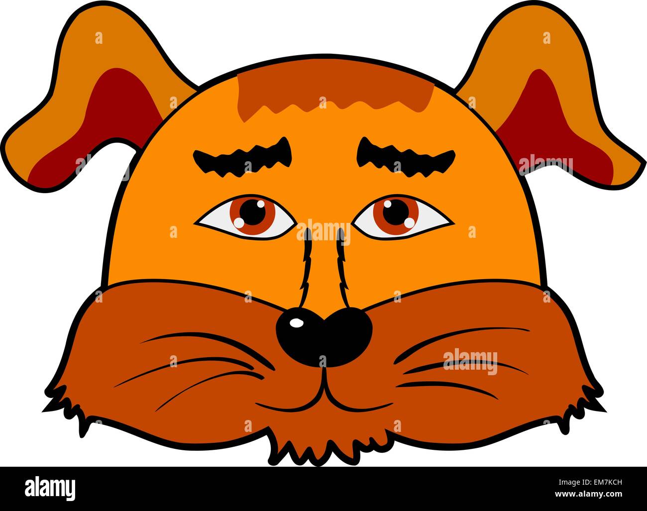 Hound dog cartoon hi-res stock photography and images - Alamy