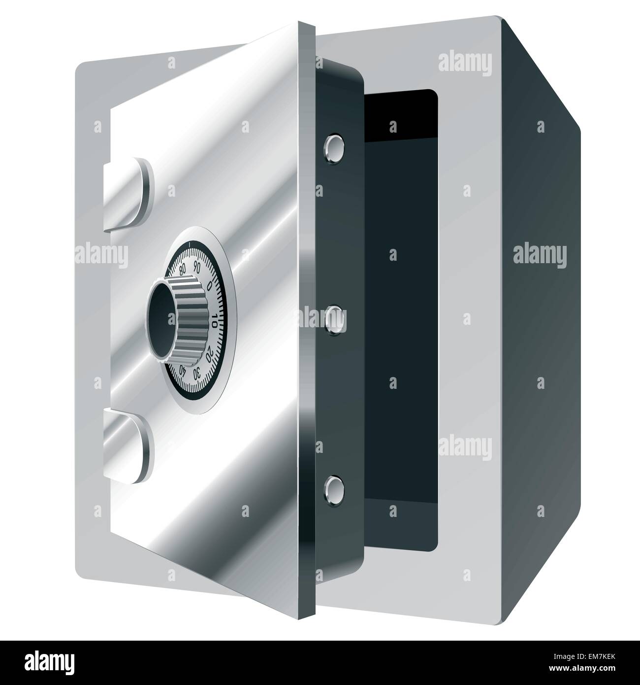 Empty vault Stock Vector Images - Alamy