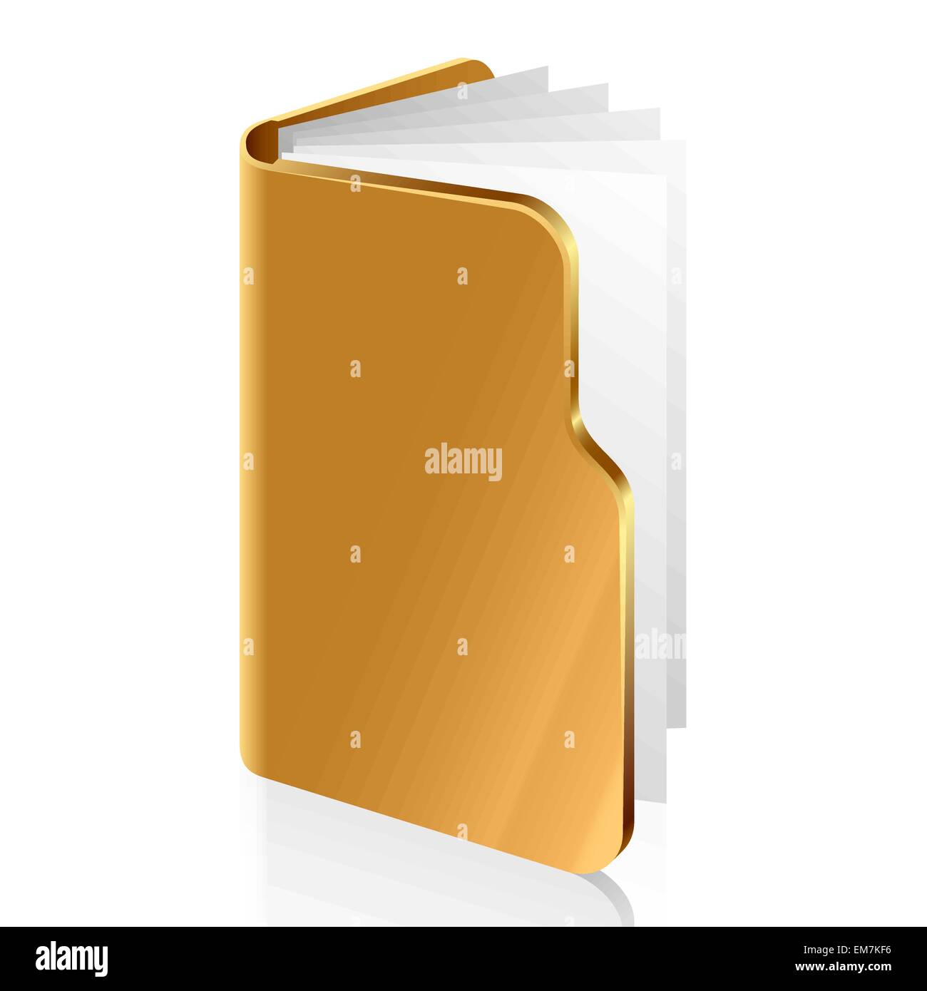 Open case file Stock Vector Images - Alamy