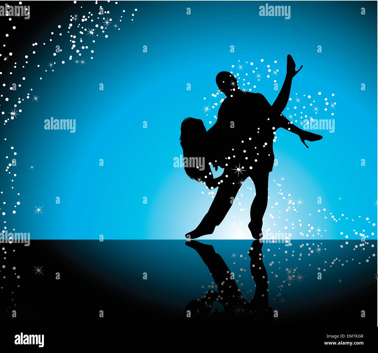 Dancing With The Stars Dancers Dancing With The Stars Stock Vector ...