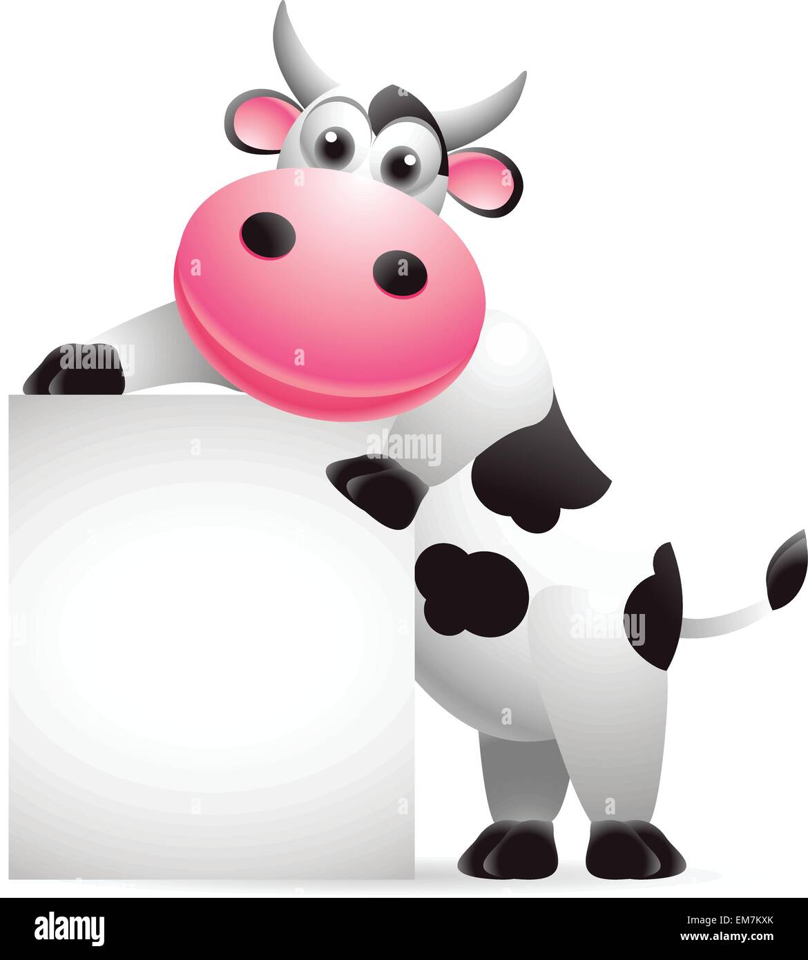 Cartoon cow face hi-res stock photography and images - Alamy