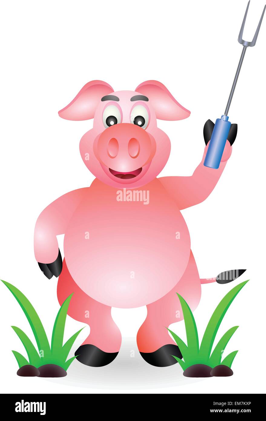 Chef tongs Stock Vector Images - Alamy