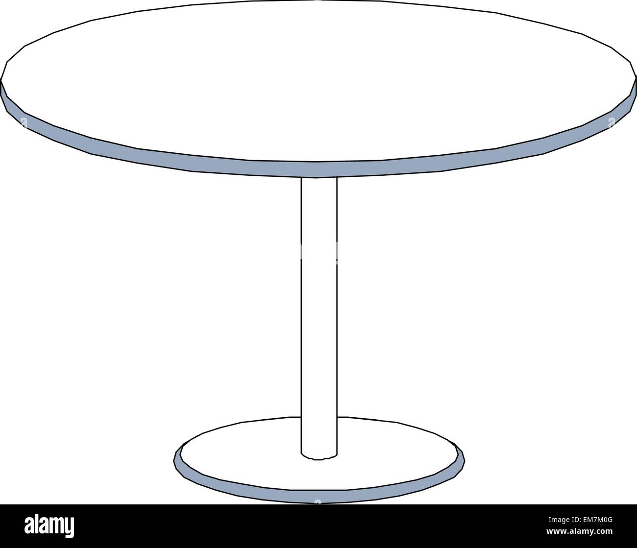 Plank table Stock Vector Images - Alamy