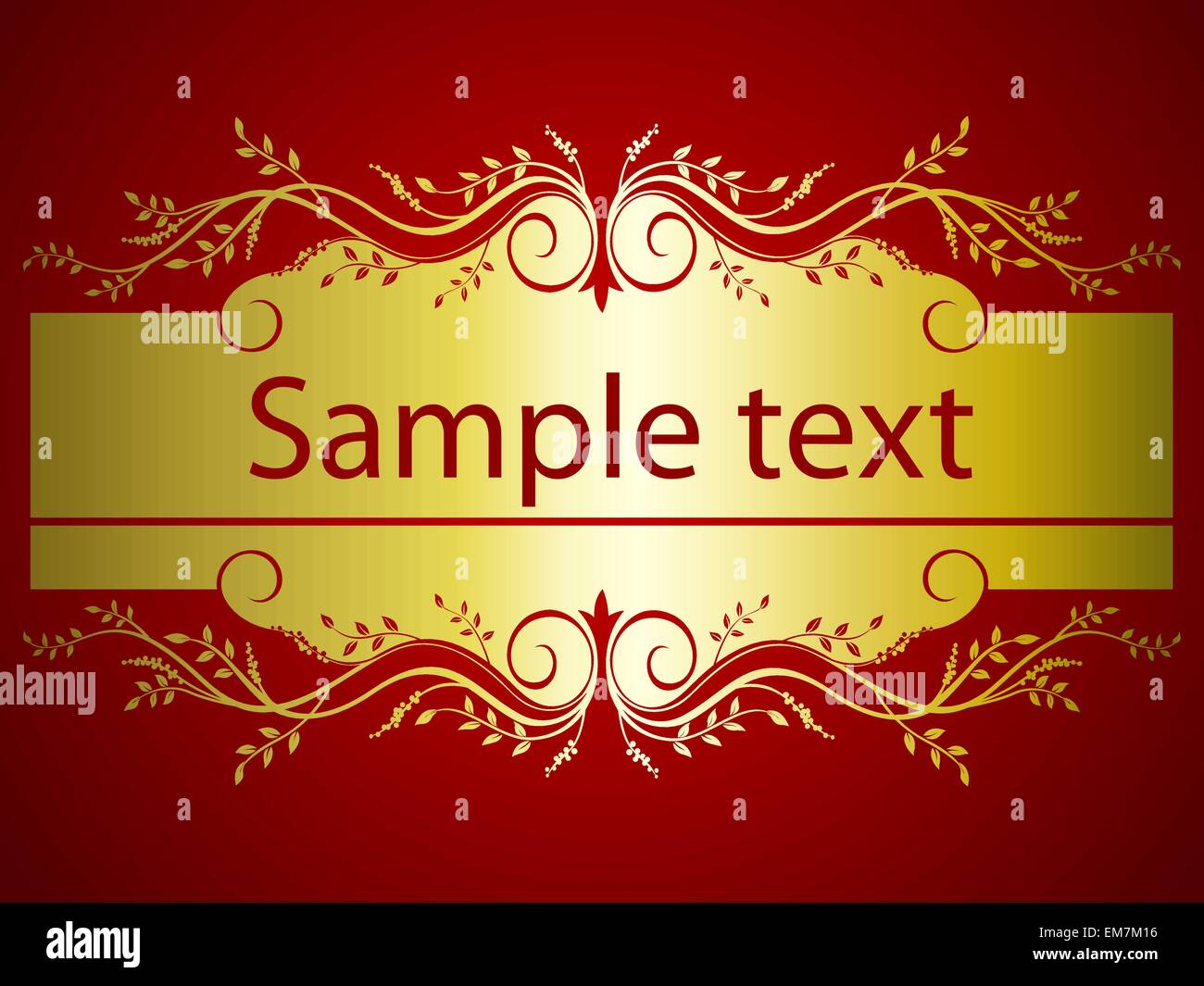 Elegant floral design Stock Vector Image & Art - Alamy