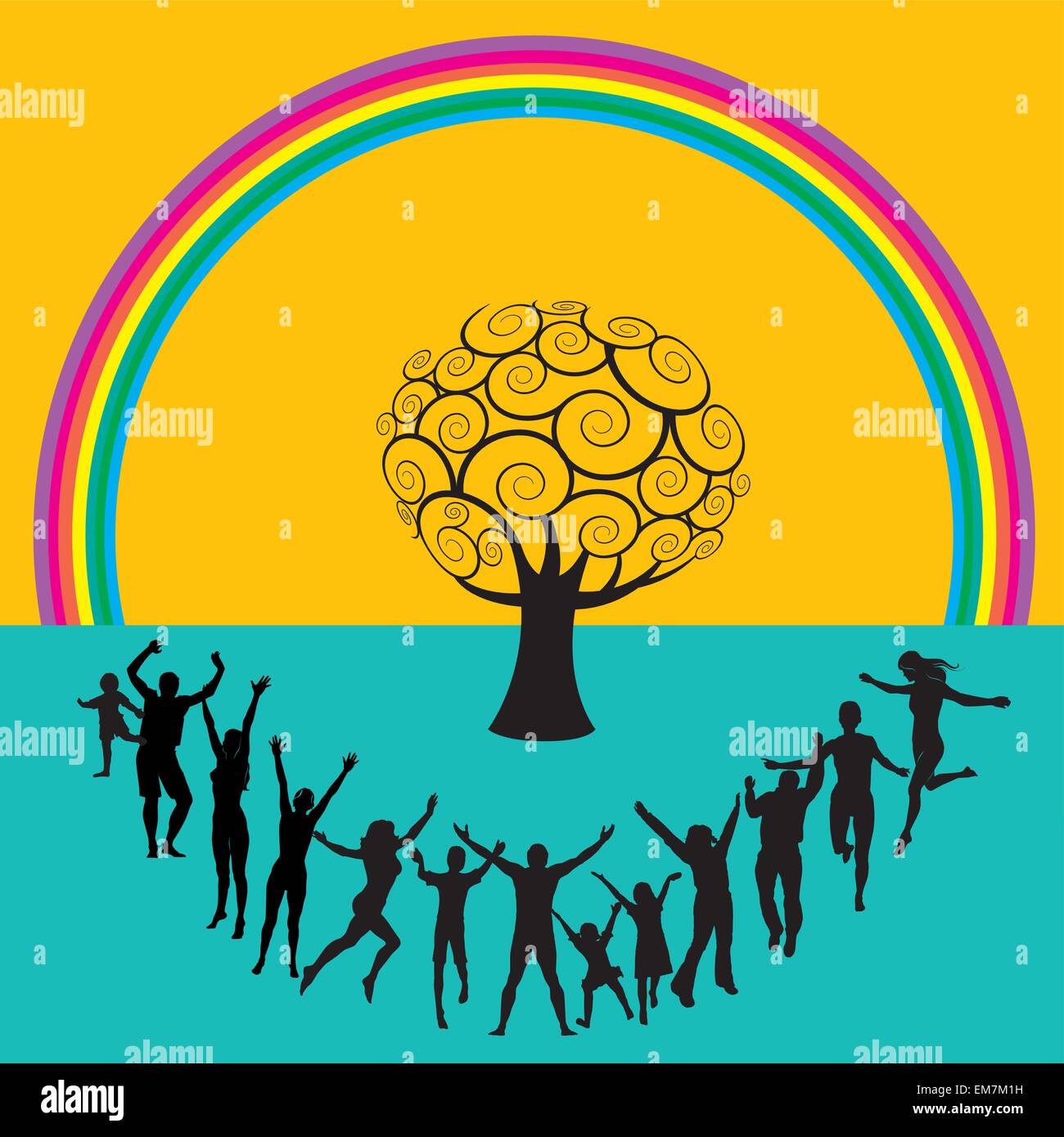 Outdoor people having fun Stock Vector Image & Art - Alamy